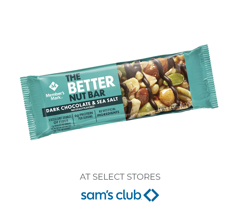 Free Member's Mark Better Nut Bar at Sam's